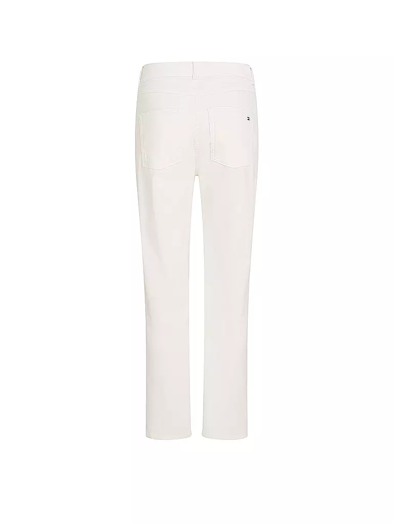TOMMY HILFIGER Cordhose Slim Fit weiss